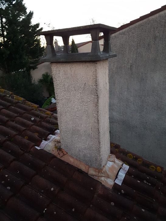 Retour de cheminée et capot en zinc à Toulouse 31200 – LTZ réalisations ...